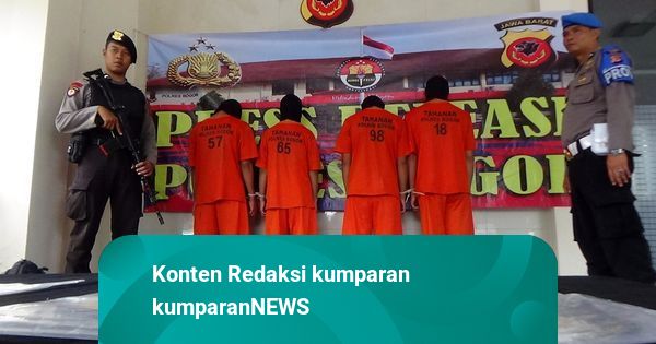 Polisi Tangkap 4 Pencuri Spesialis Rumah Kosong di Bogor | kumparan.com